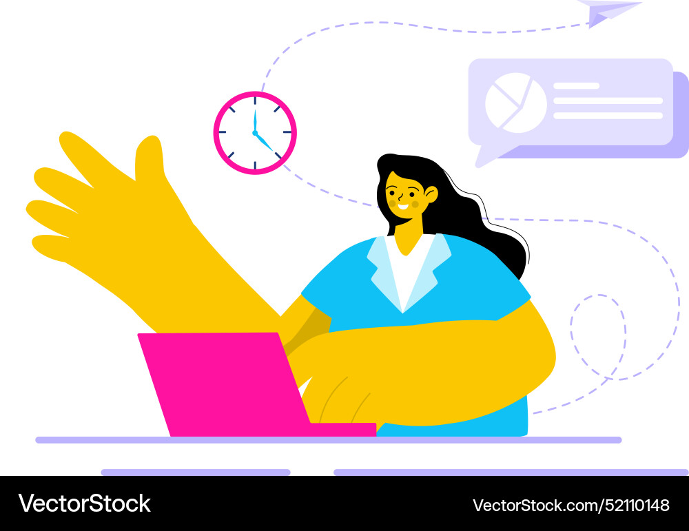 Personal portfolio with profile data resume Vector Image