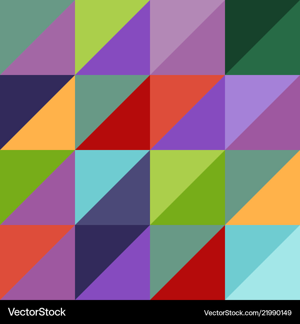 Bright abstract geometric pattern Royalty Free Vector Image