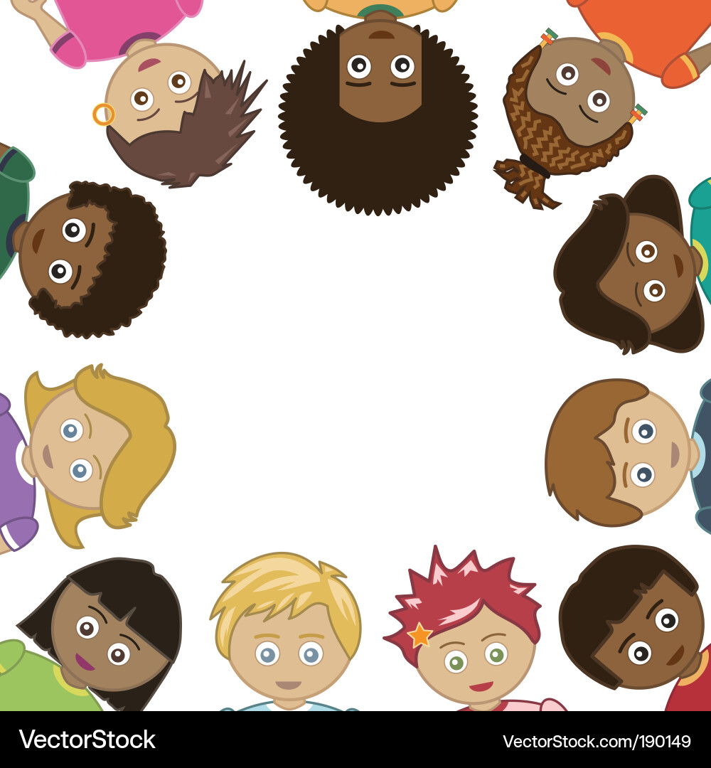 Kids frame Royalty Free Vector Image - VectorStock