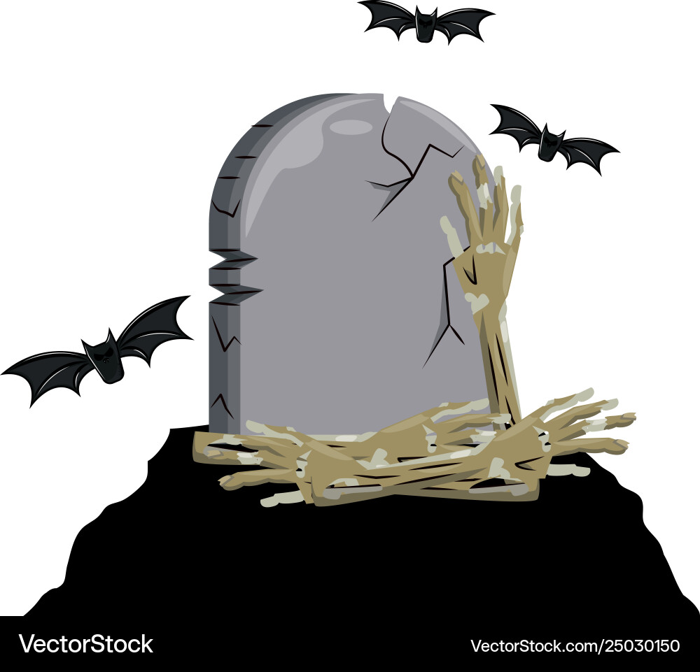 Halloween scary cartoons Royalty Free Vector Image