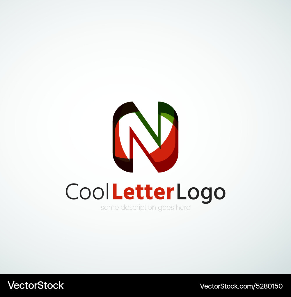 Letter company logo Royalty Free Vector Image - VectorStock