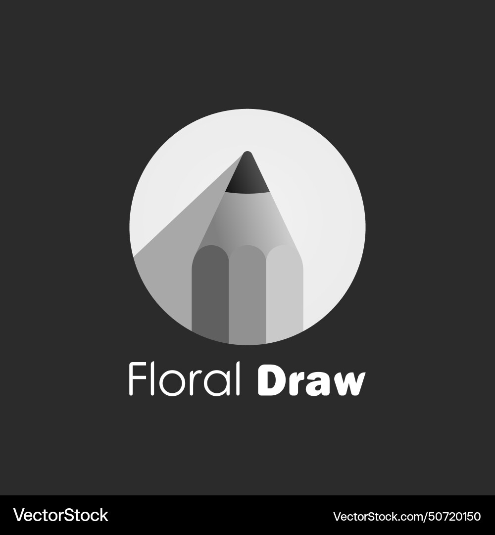 Pencil icon logo Royalty Free Vector Image - VectorStock