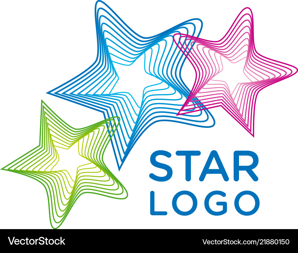 Star logo Royalty Free Vector Image - VectorStock