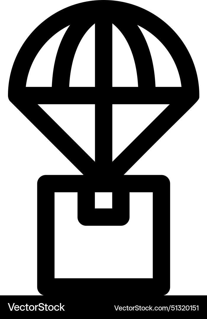 Air icon thin linear style design isolated Vector Image