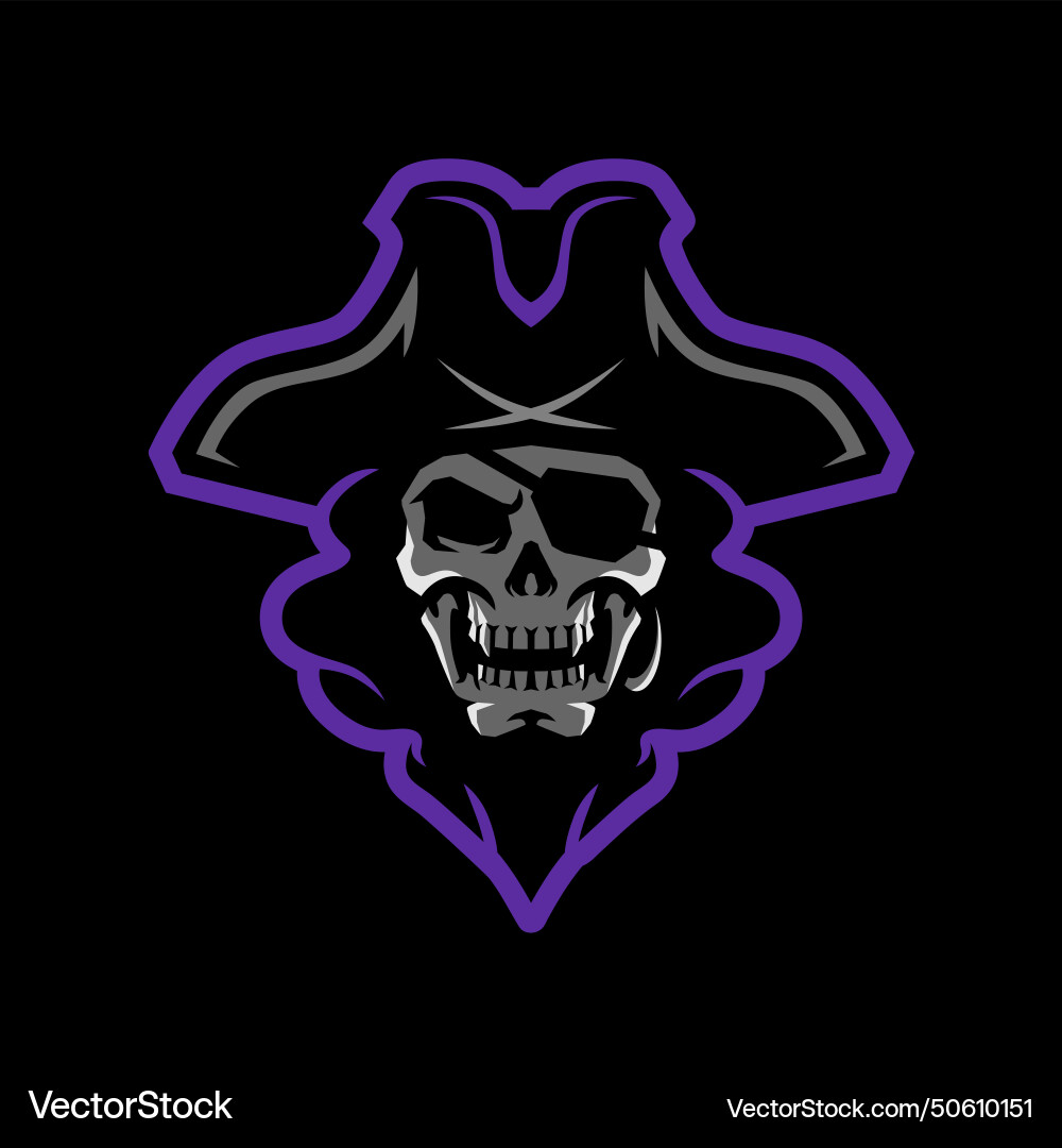 Pirate logo Royalty Free Vector Image - VectorStock