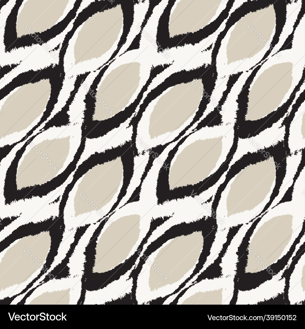 Brush stroke fur seamless pattern Royalty Free Vector Image