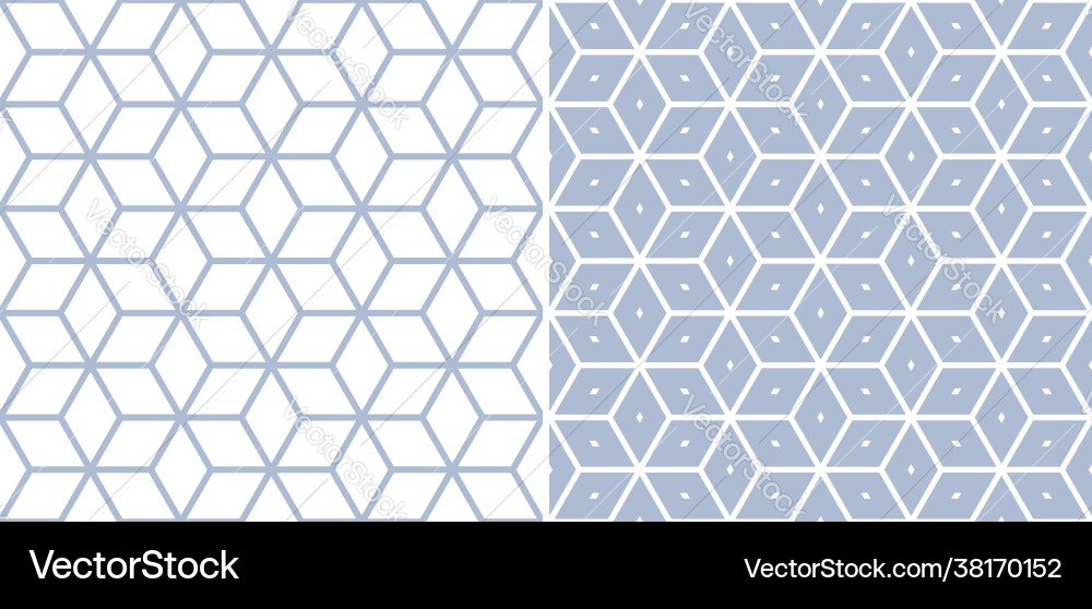 Seamless op art patterns Royalty Free Vector Image