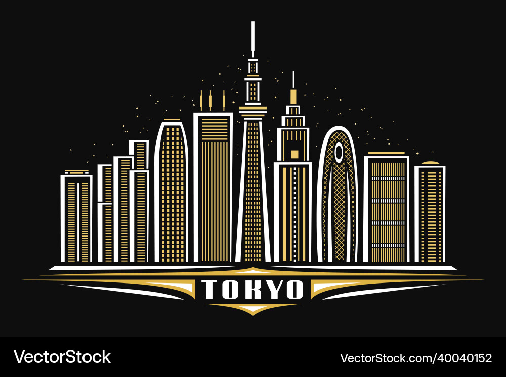 Tokyo Royalty Free Vector Image - VectorStock