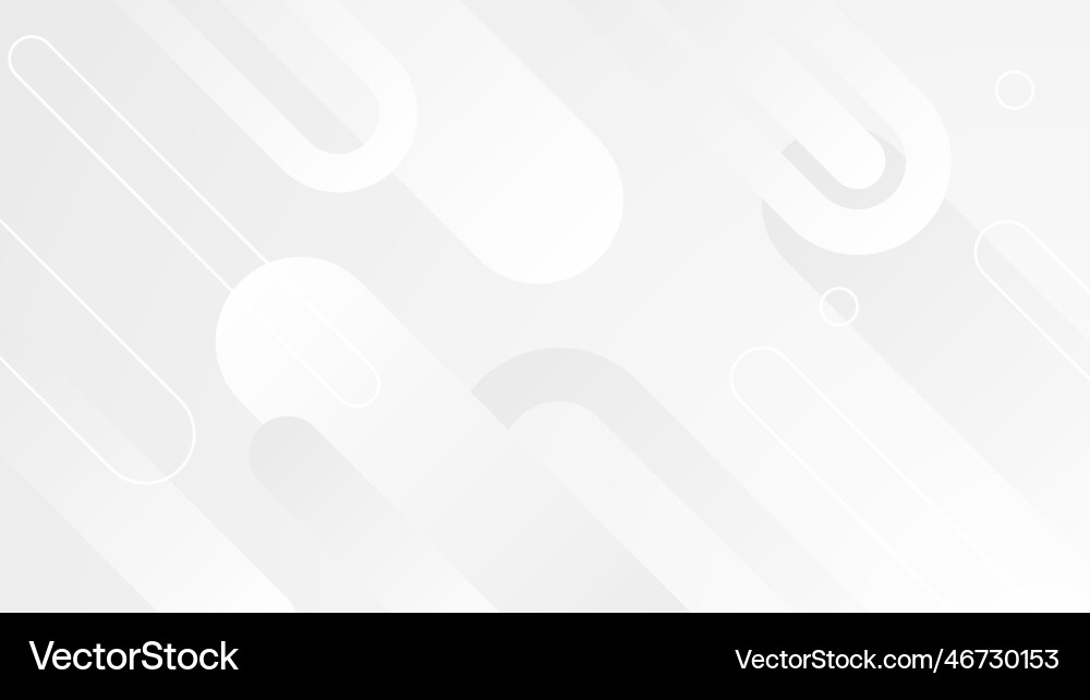 Abstract white background minimal geometric Vector Image