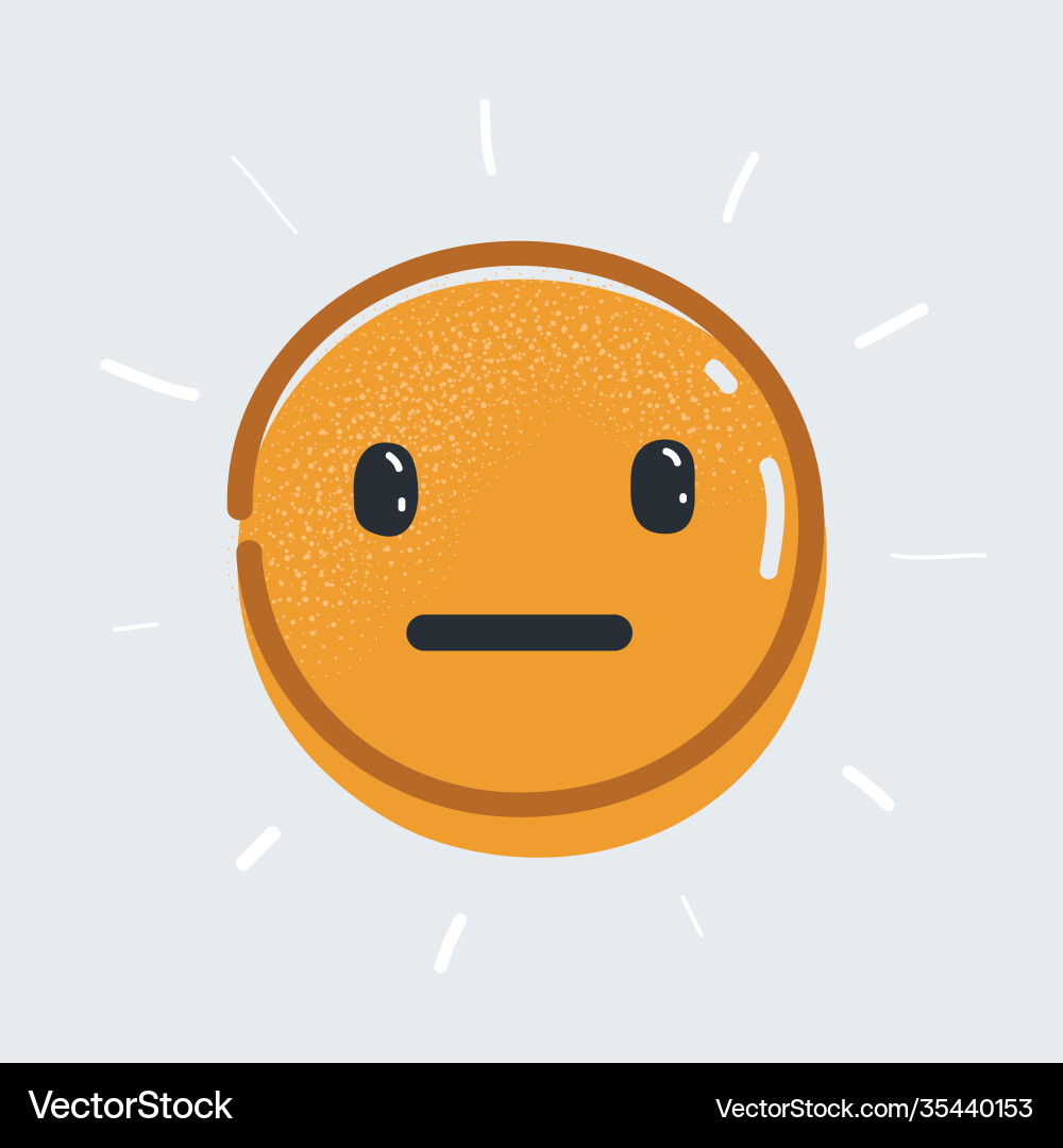 Neutral Face Emoji