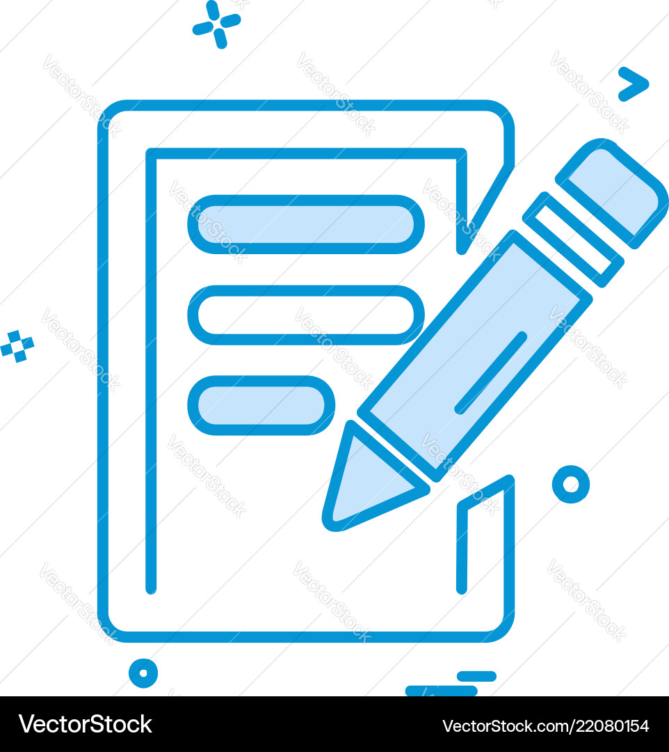 Study icon design Royalty Free Vector Image - VectorStock