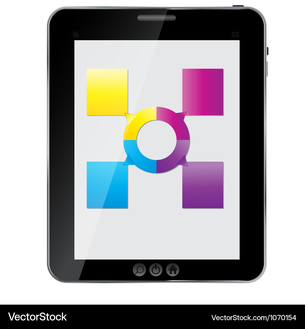 Tablet icon Royalty Free Vector Image - VectorStock
