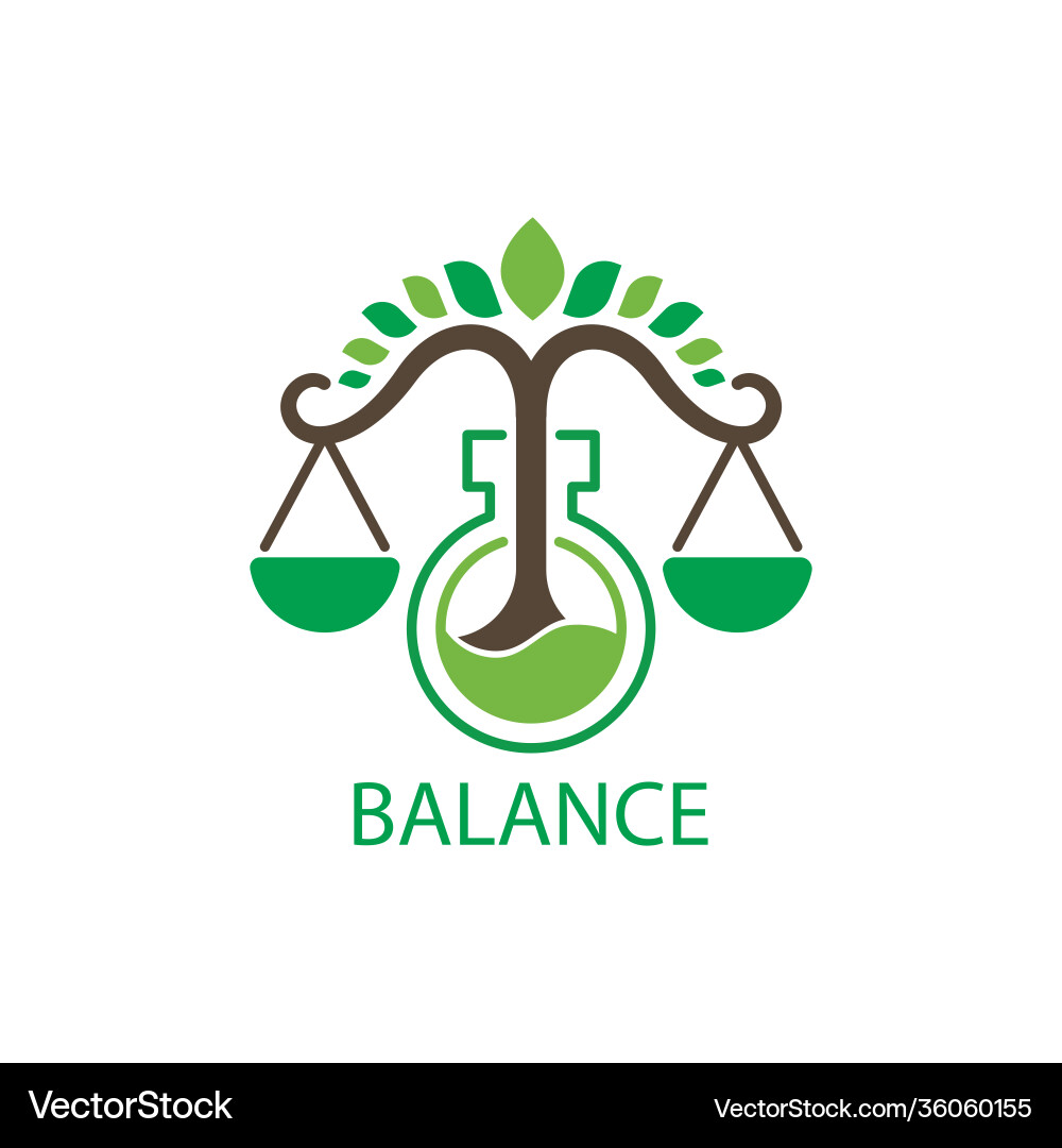 Logo environmental laboratory Royalty Free Vector Image