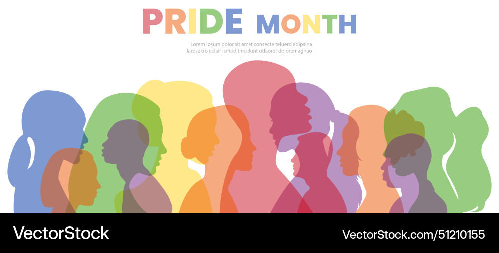 Pride month14 Royalty Free Vector Image - VectorStock