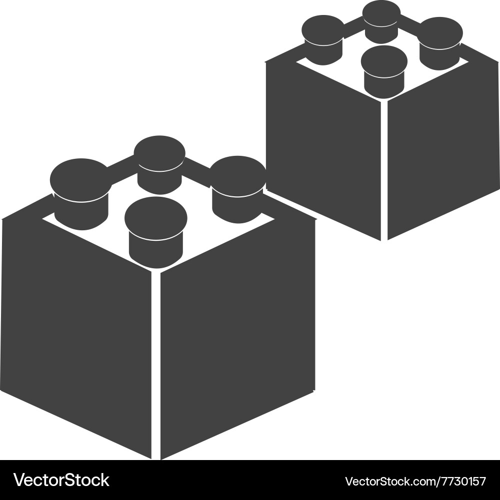 Blocks i Royalty Free Vector Image - VectorStock