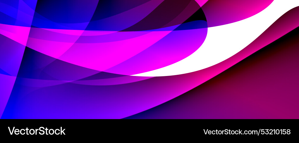 Colorful curve design concept Royalty Free Vector Image