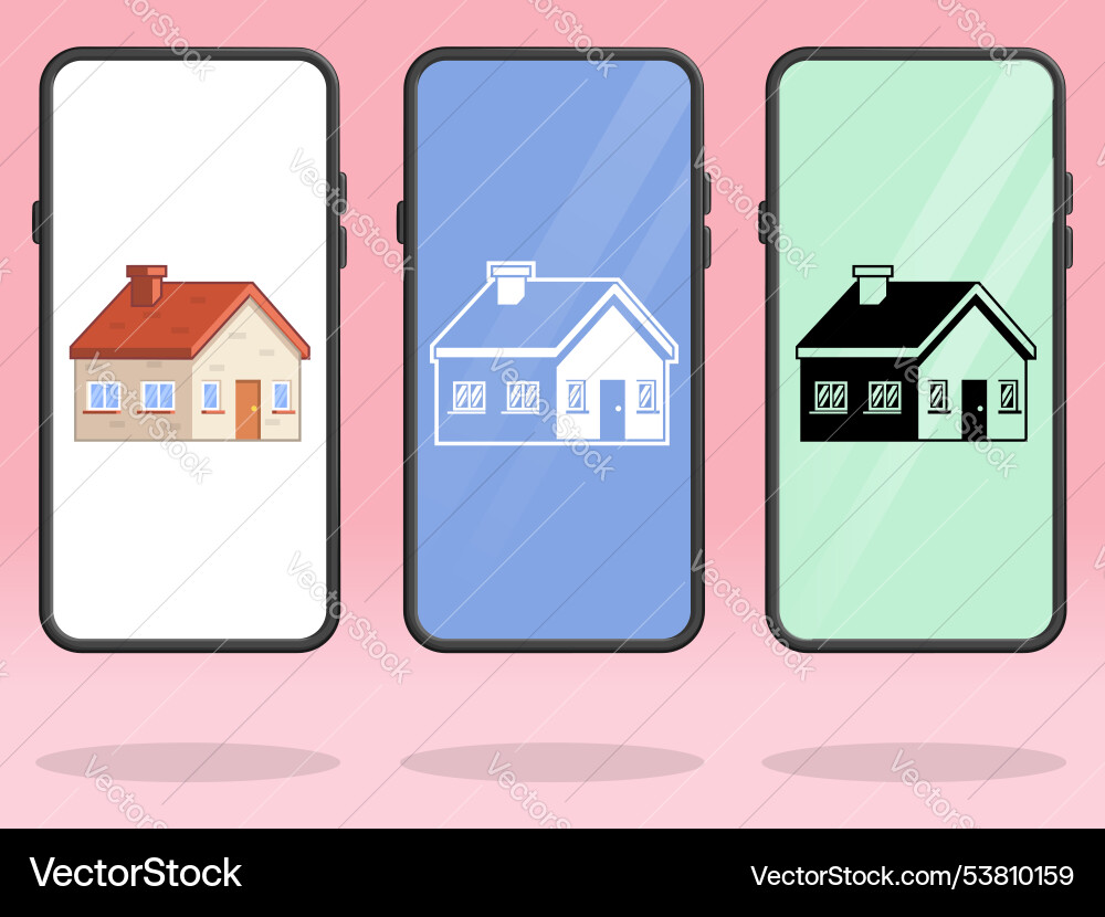Smartphone house building personal property assets
