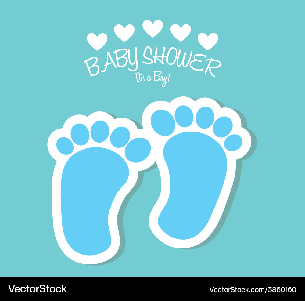 Baby shower Royalty Free Vector Image - VectorStock