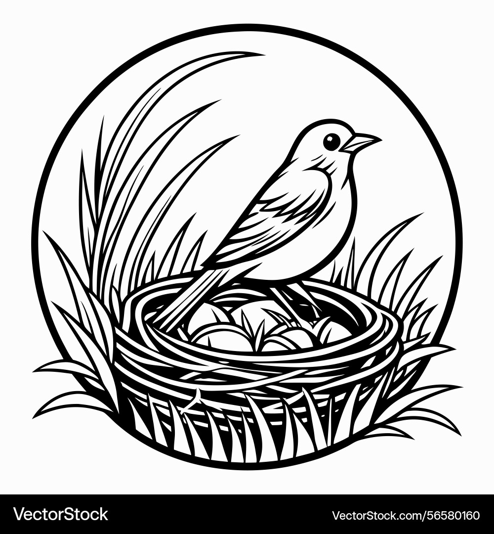 Clipart Bird Black And White