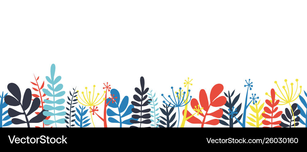 Botanical Leaf Border Royalty Free Vector Image