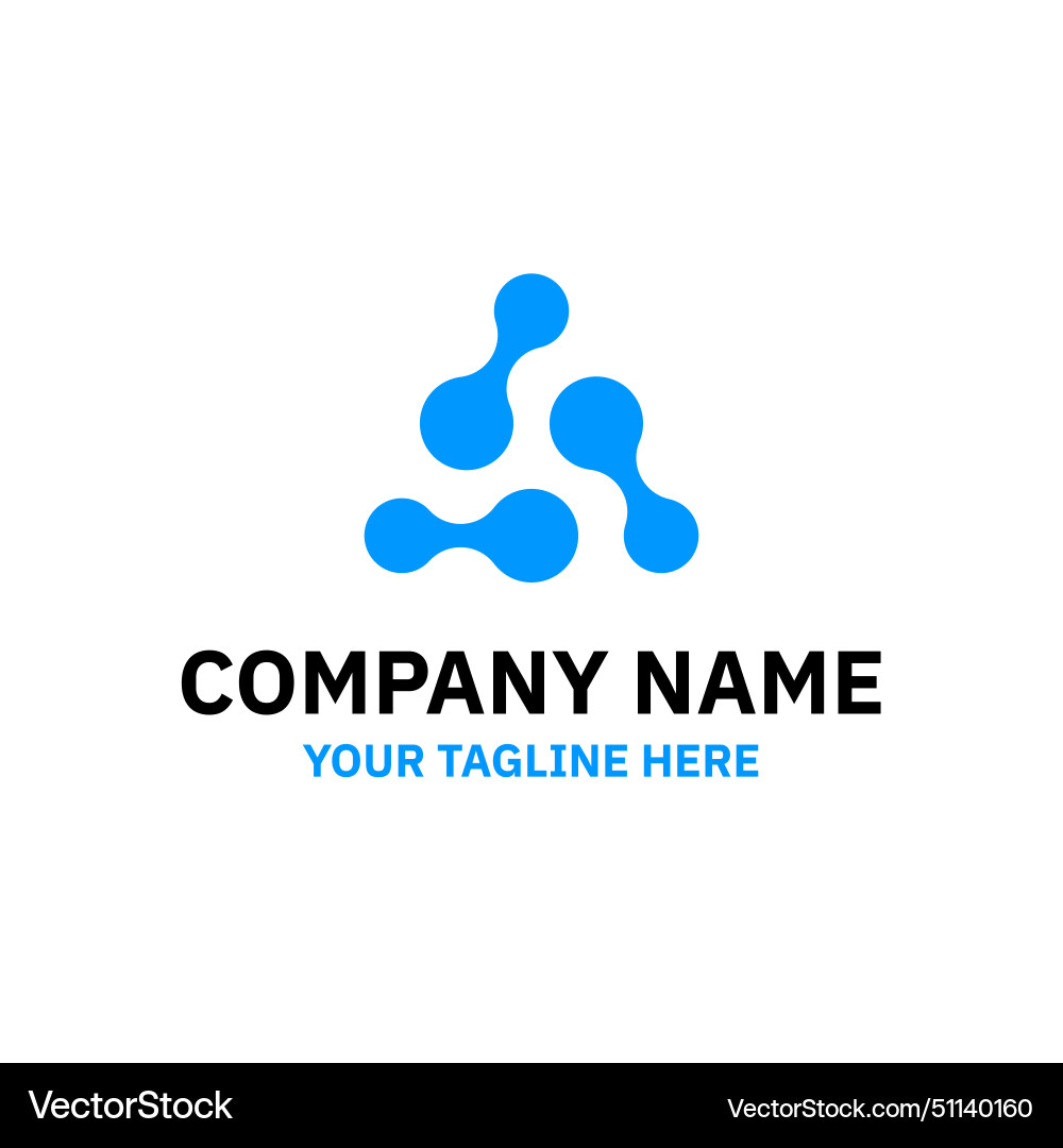 Data connection computer process logo Royalty Free Vector