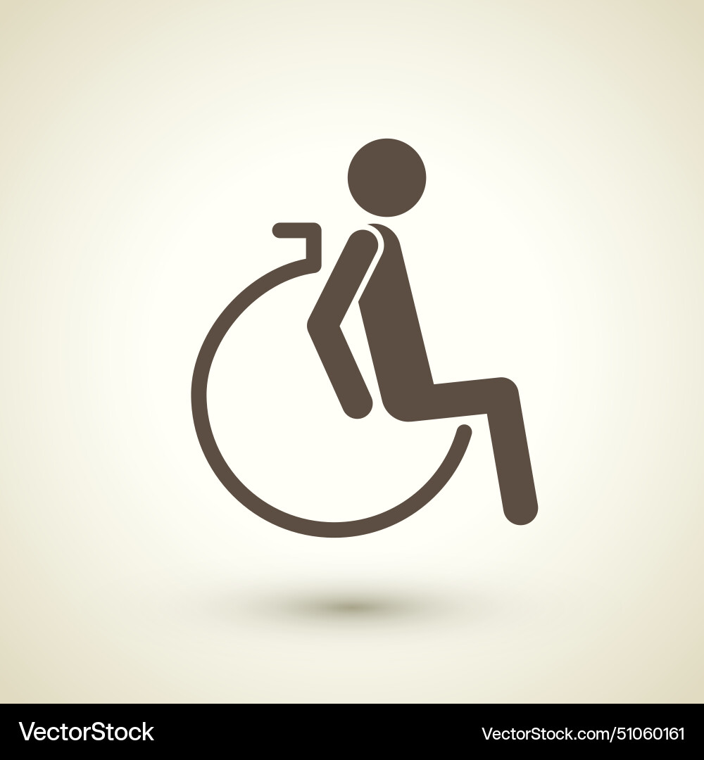 Disabled icon Royalty Free Vector Image - VectorStock