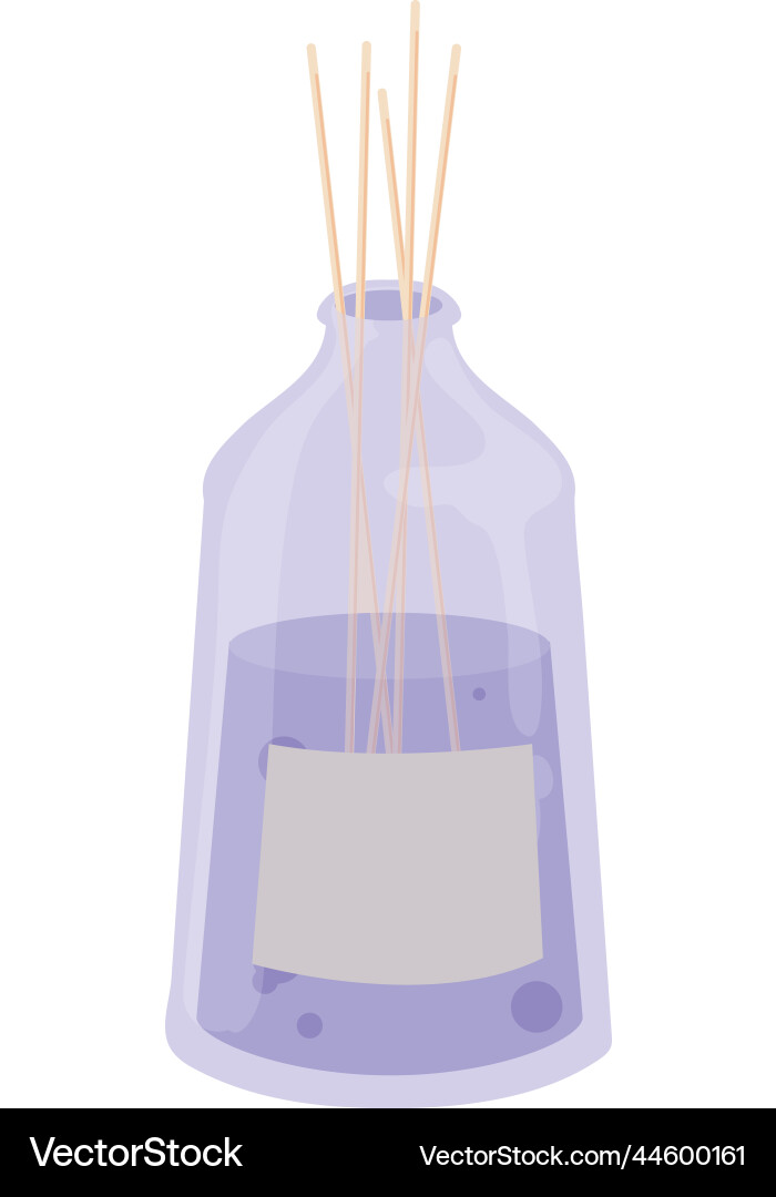 Incense spa candle Royalty Free Vector Image - VectorStock