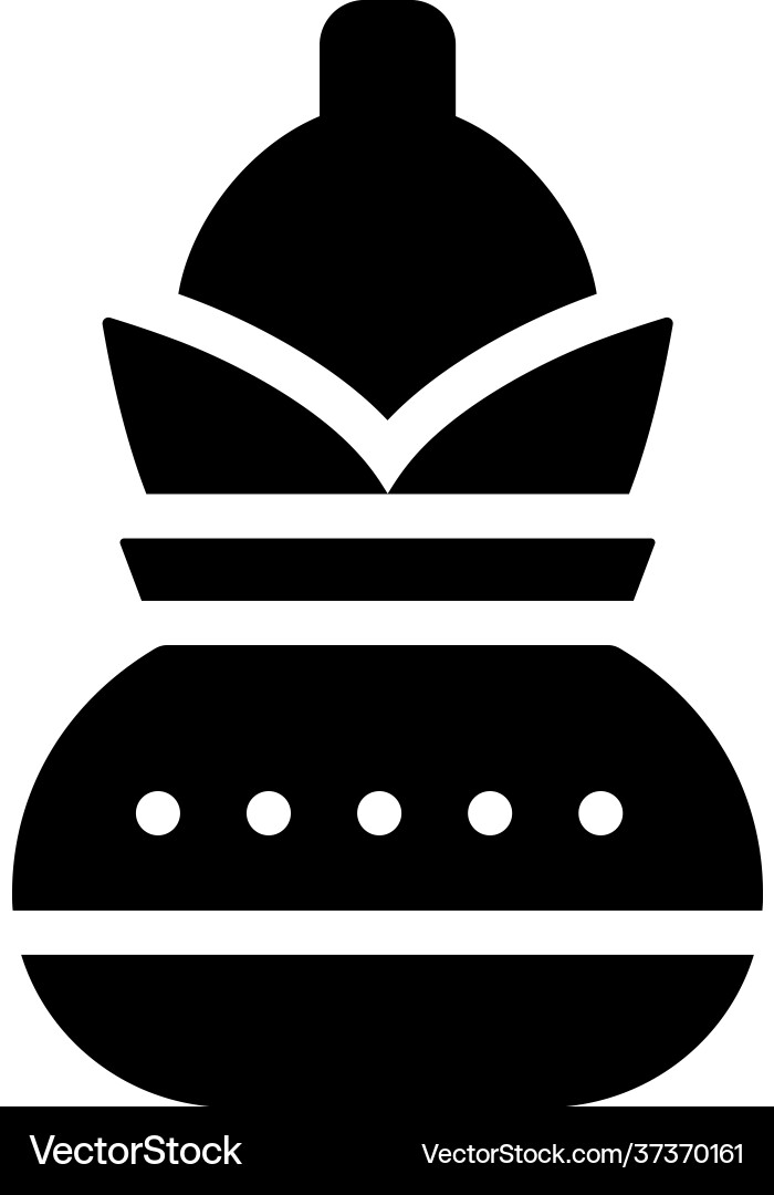 Kumbh kalash Royalty Free Vector Image - VectorStock