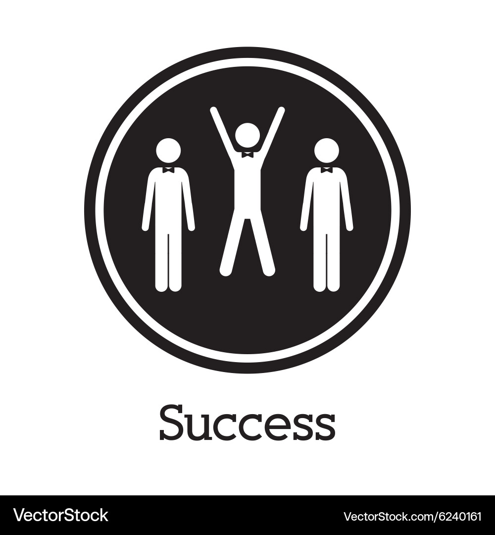 Success design Royalty Free Vector Image - VectorStock
