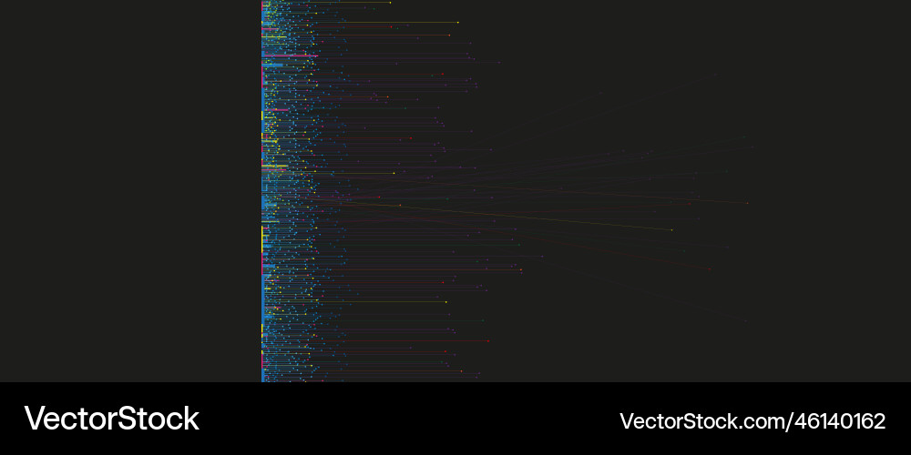 Quantum processing deep learning artificial – Royalty-Free Vector | VectorStock