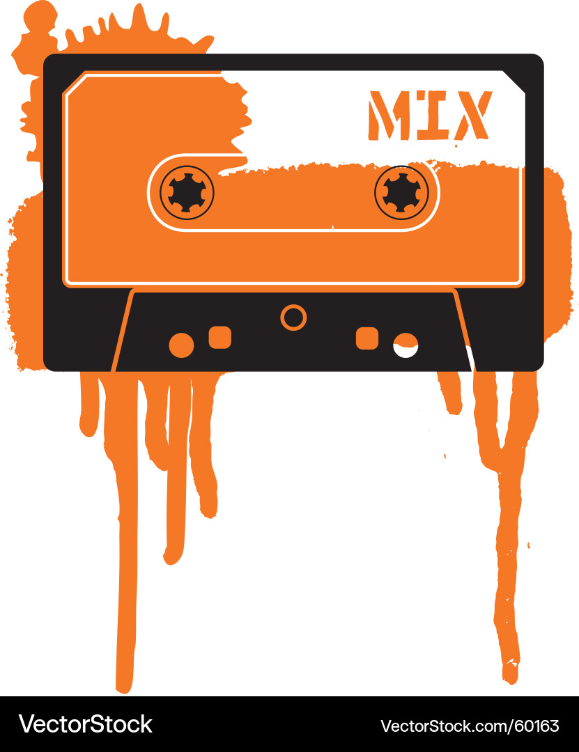 Mix tape Royalty Free Vector Image - VectorStock