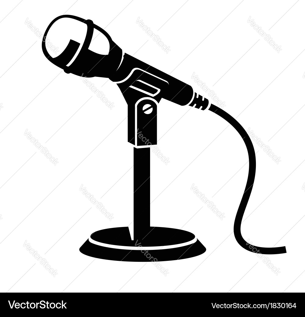 Microphone Royalty Free Vector Image - VectorStock