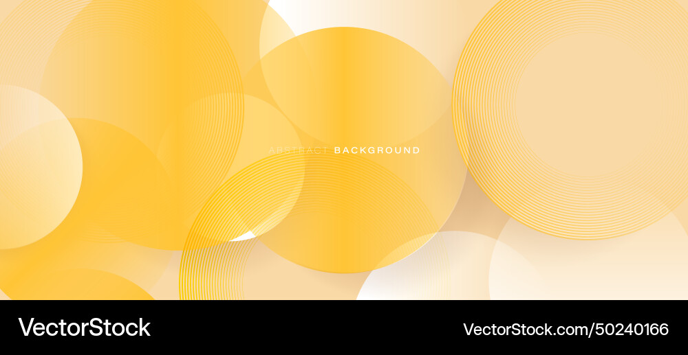 Abstract background with yellow and white Vector Image