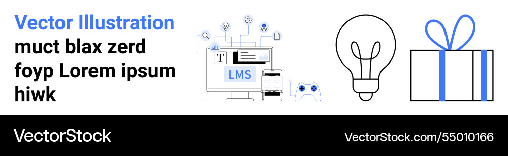 Educational technology and innovation Royalty Free Vector