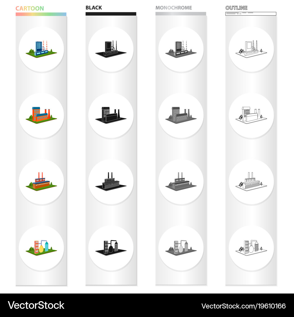 Enterprises organization company and other web Vector Image