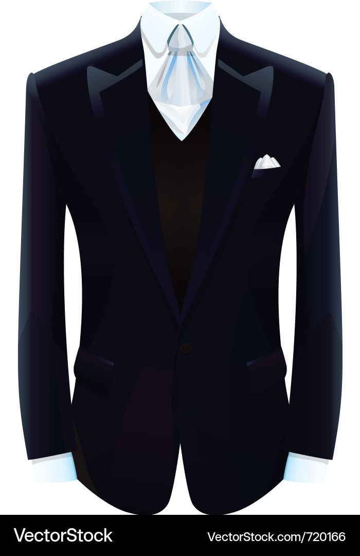 Tuxedo Royalty Free Vector Image - VectorStock