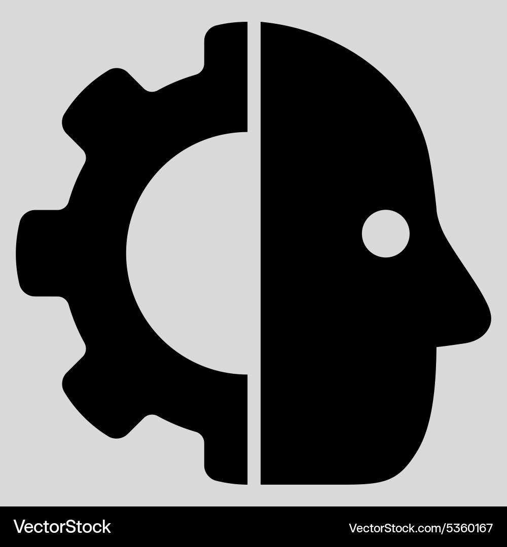 Cyborg icon Royalty Free Vector Image - VectorStock