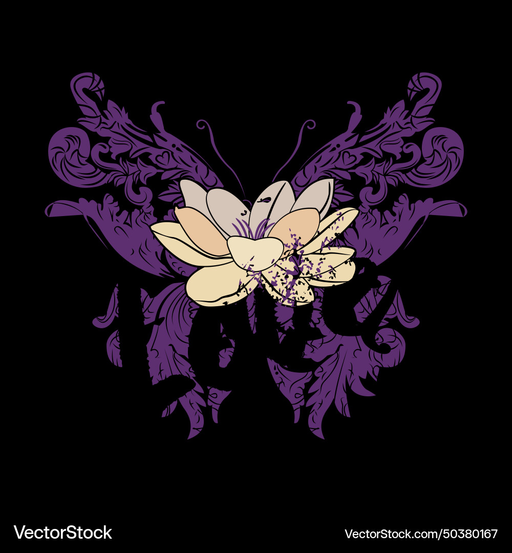 Lotus Royalty Free Vector Image - VectorStock
