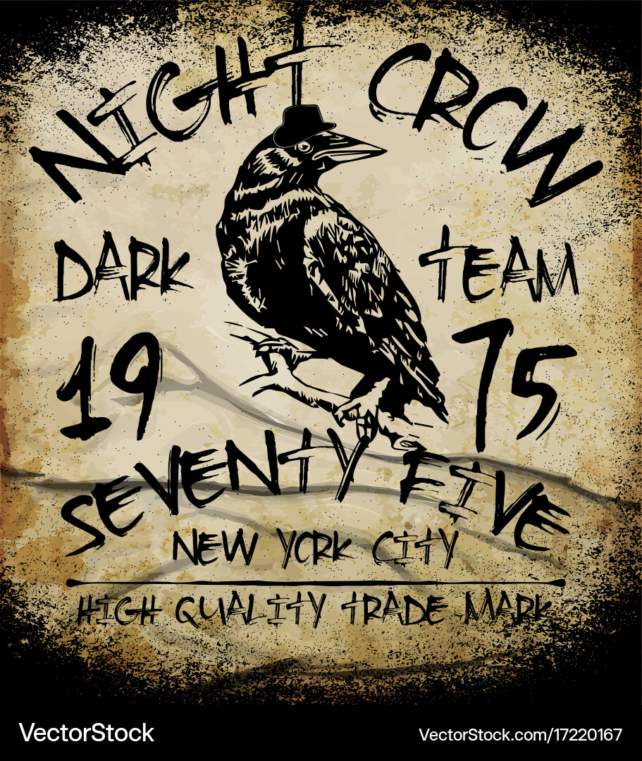 Vintage hand drawn lettering poster Royalty Free Vector