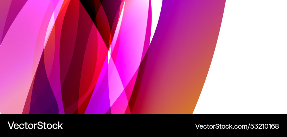 Colorful curve design concept Royalty Free Vector Image