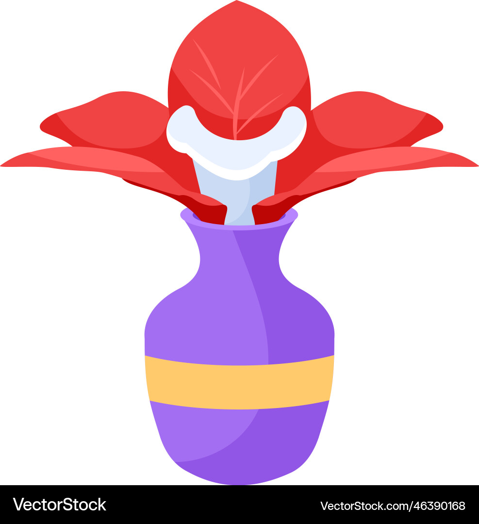 Cymbidium Royalty Free Vector Image - VectorStock
