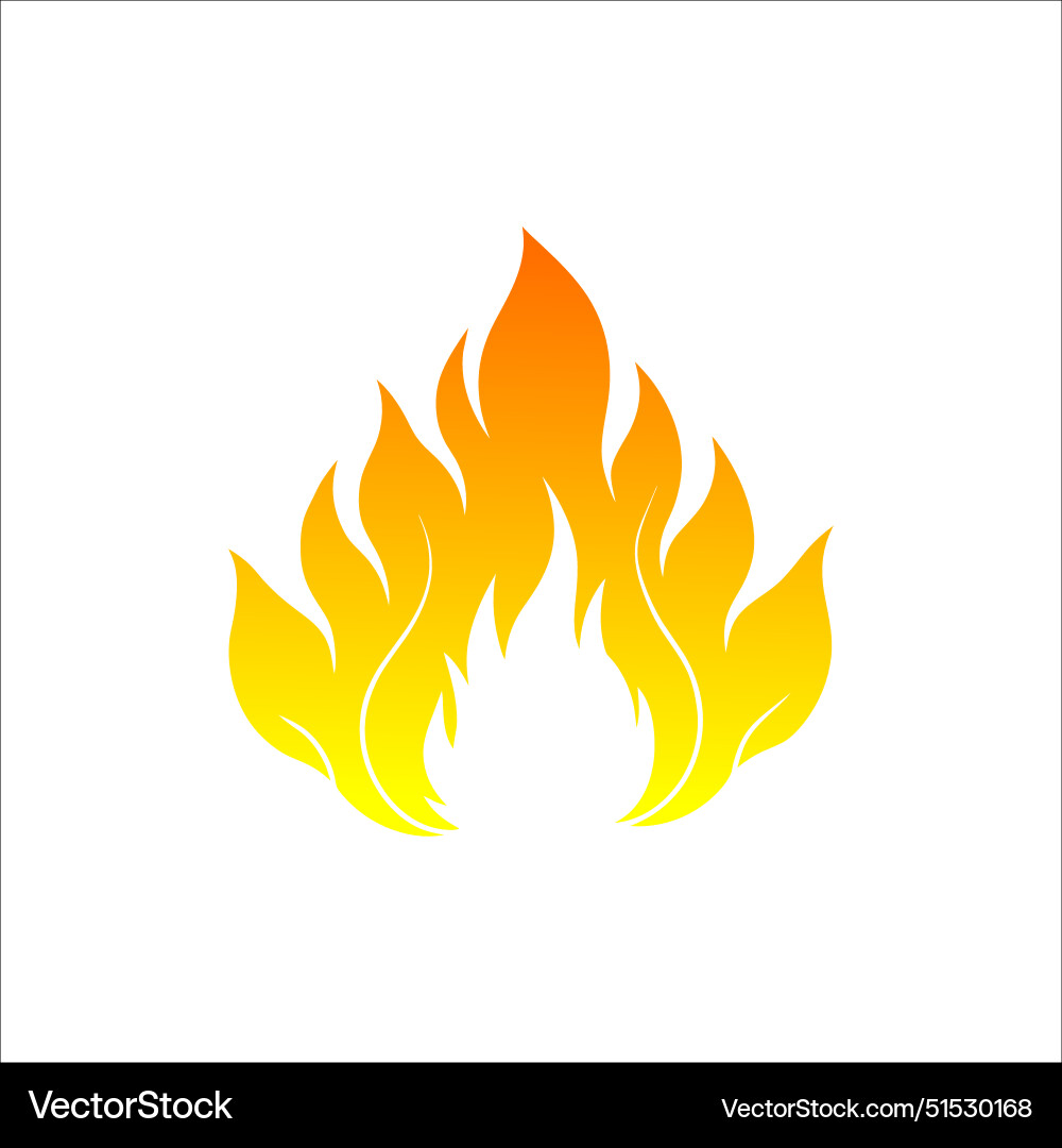Fire logo Royalty Free Vector Image - VectorStock