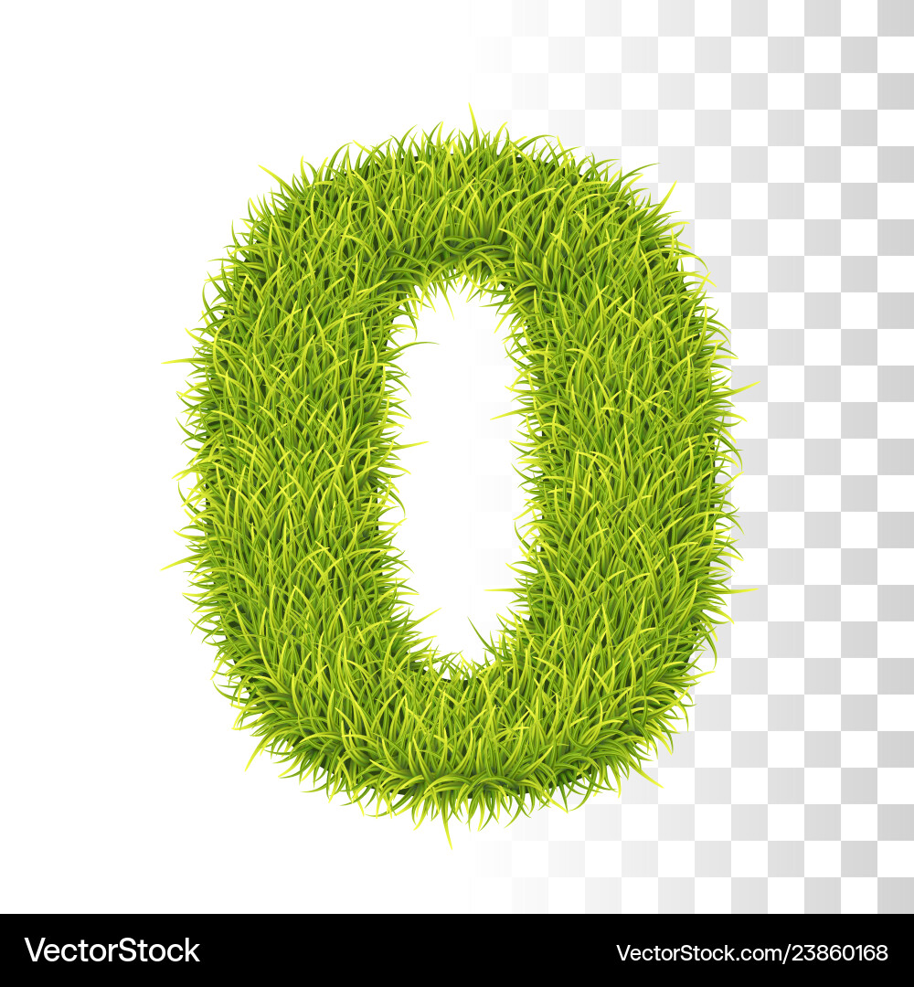 Number zero Royalty Free Vector Image - VectorStock