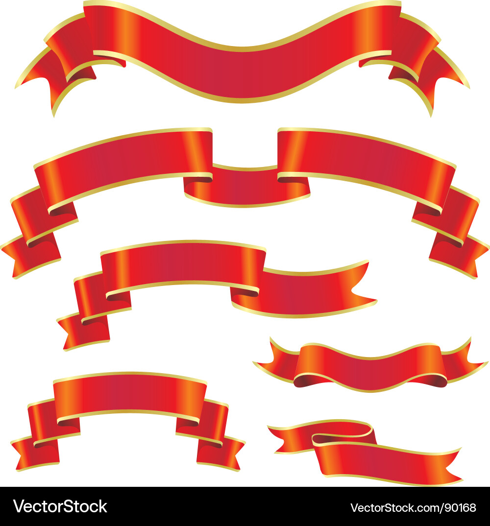 Ribbon Royalty Free Vector Image - VectorStock