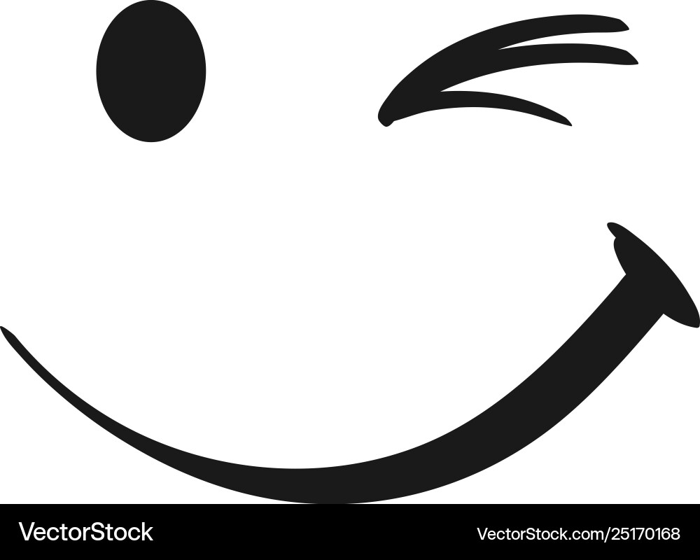 Winking Face Icon Royalty Free Vector Image - VectorStock