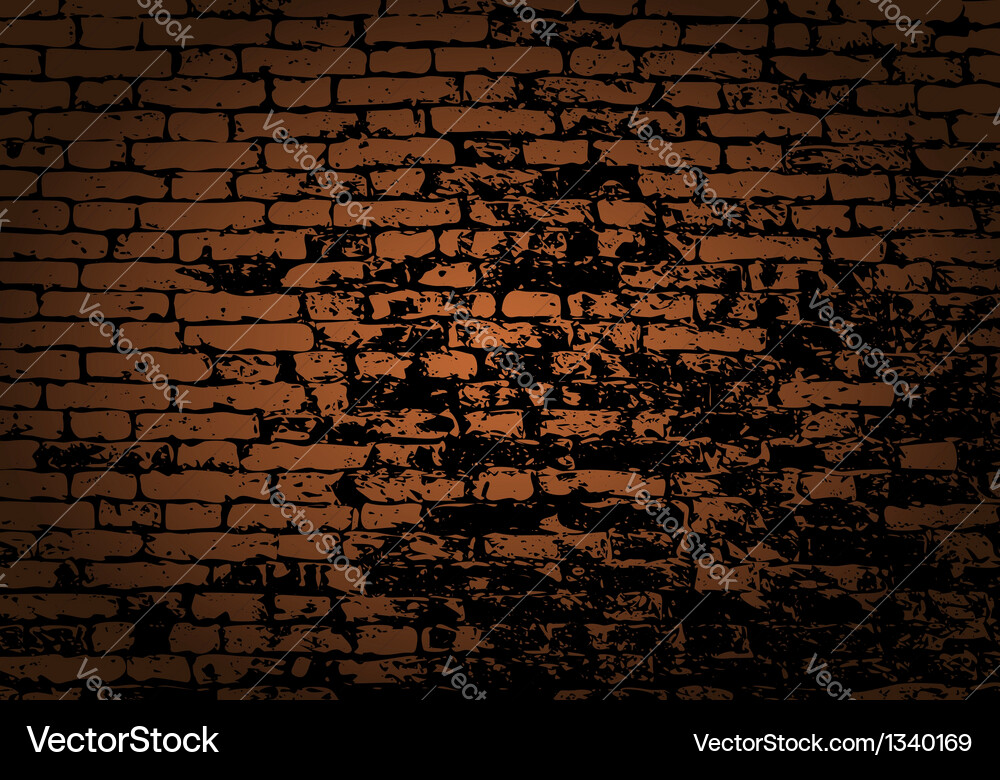 Brick wall Royalty Free Vector Image - VectorStock