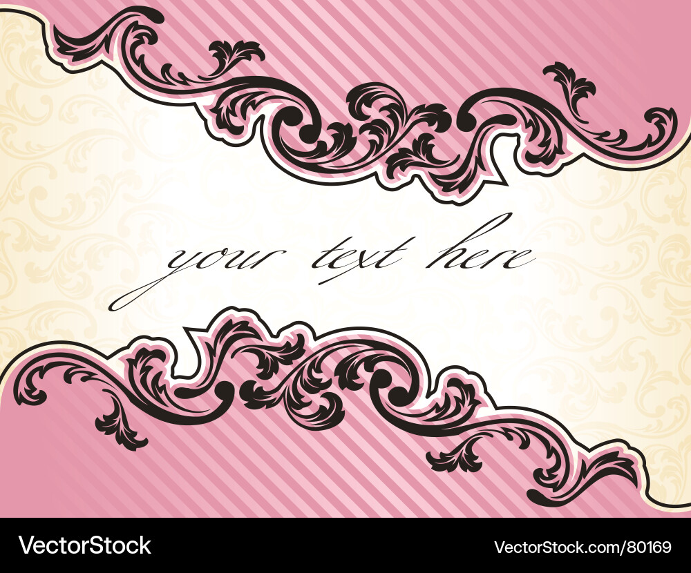 French retro banners Royalty Free Vector Image