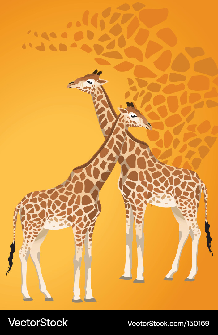 Giraffe Royalty Free Vector Image - VectorStock