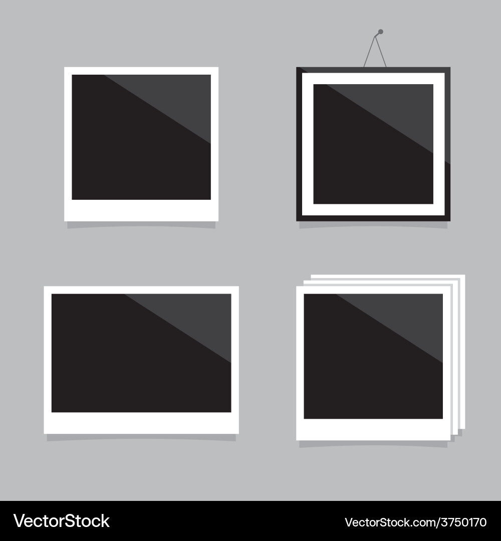 Photo frame Royalty Free Vector Image - VectorStock