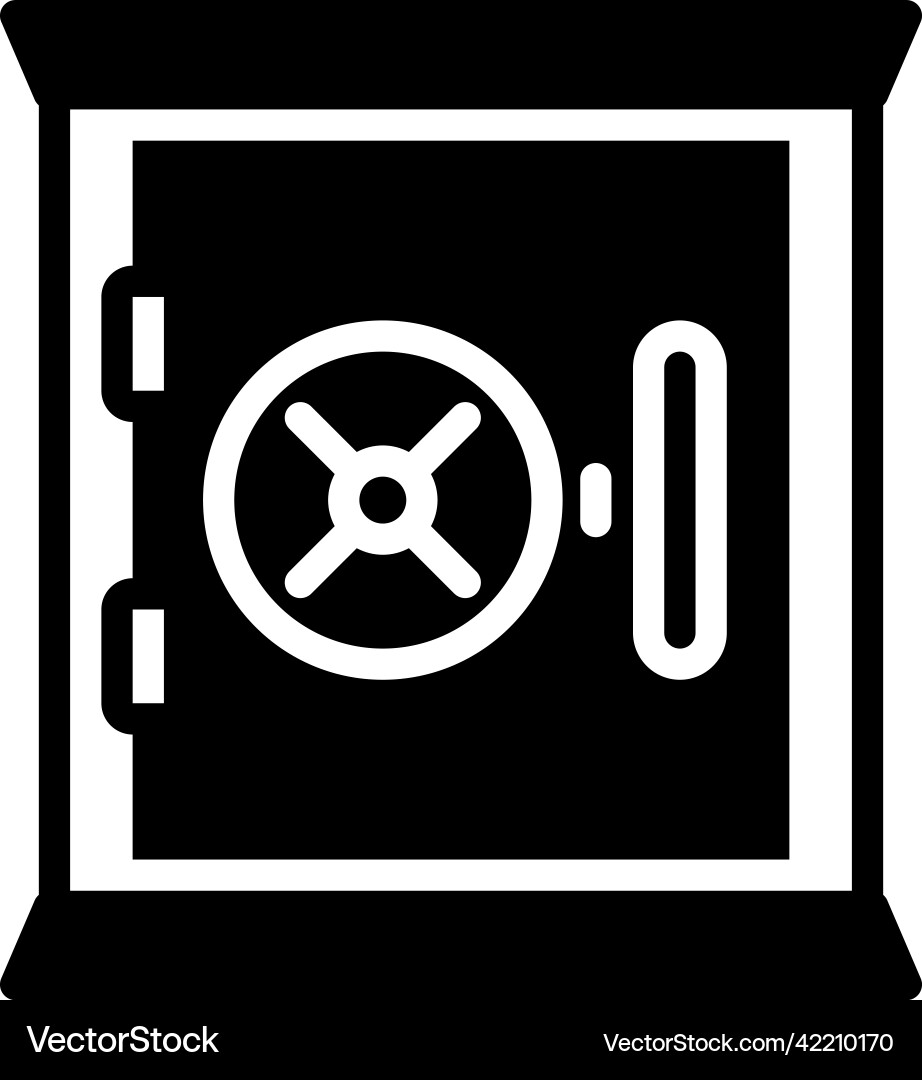 Safe box Royalty Free Vector Image - VectorStock